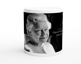 Queen Elizabeth Ii Memorial Mug - Etsy