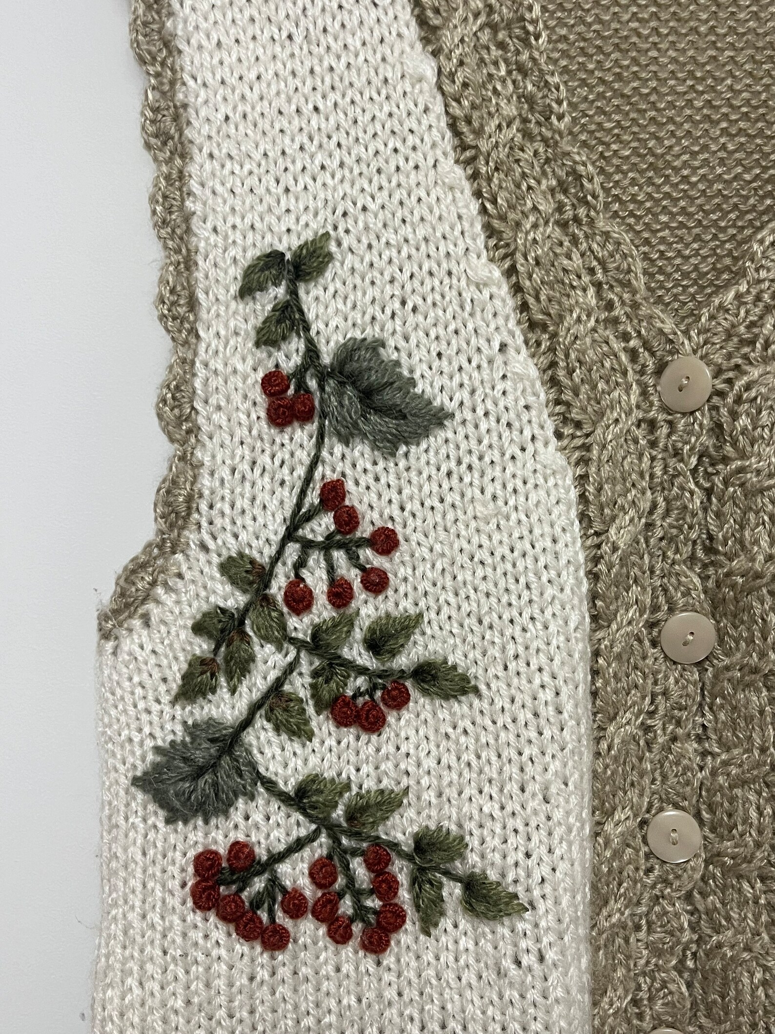 Huntington Ridge Vest Floral Embroidery - Etsy