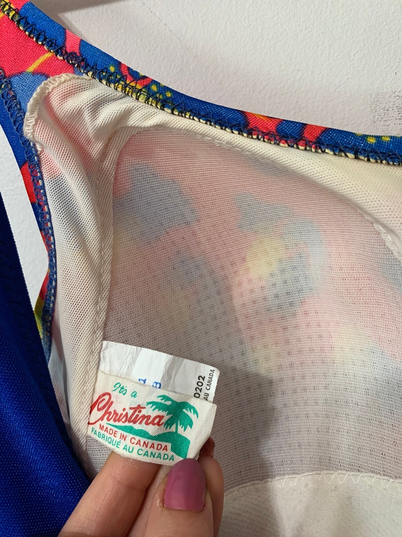 Vintage It’s a CHRISTINA One Piece Bathing Auit - Etsy Canada