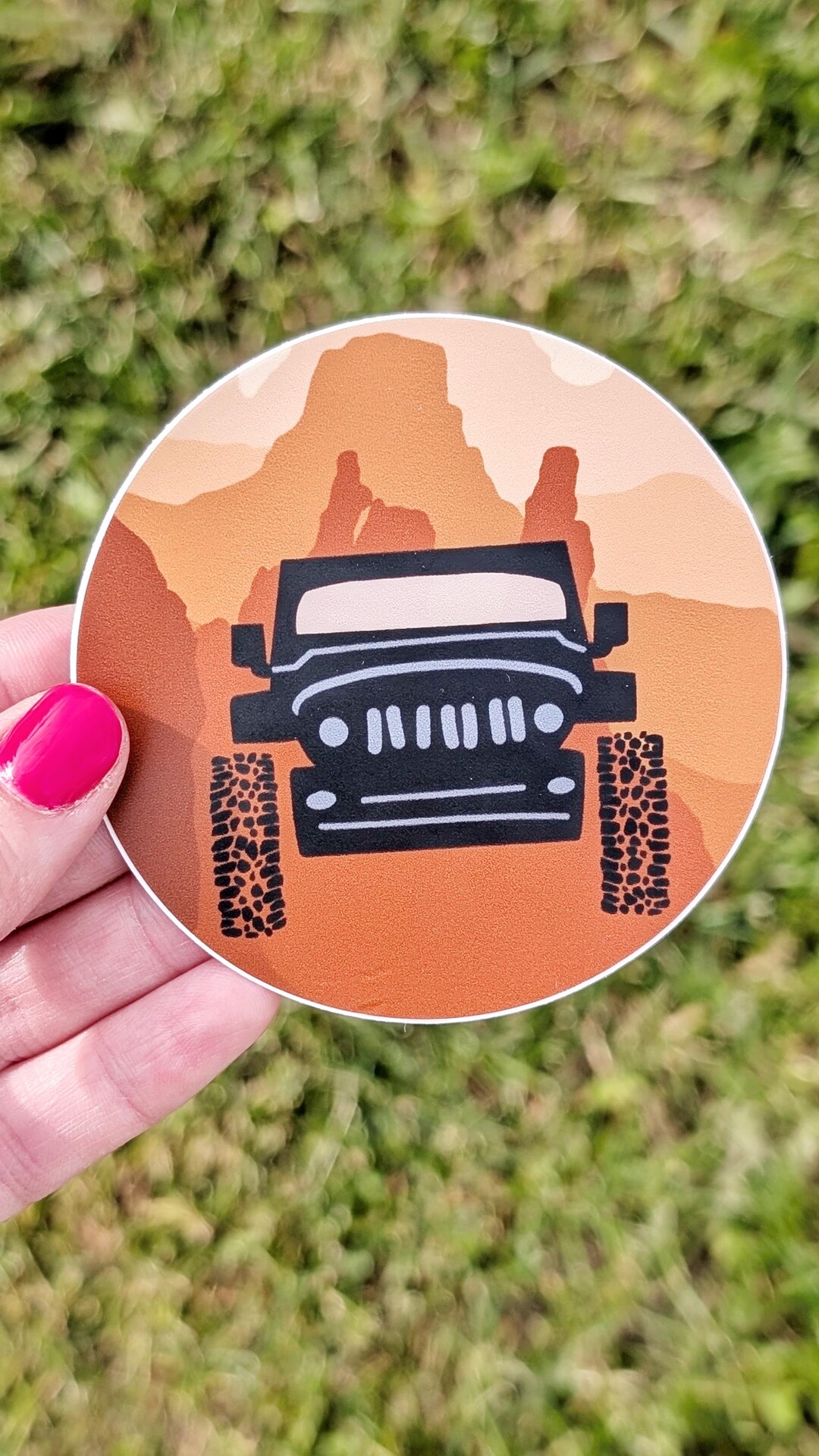 Jeep Sticker, Moab Jeeping Sticker, off Road Sticker - Etsy