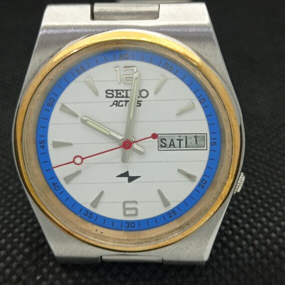 Genuine Vintage Seiko actus automatic 6349a Japan men… - Gem