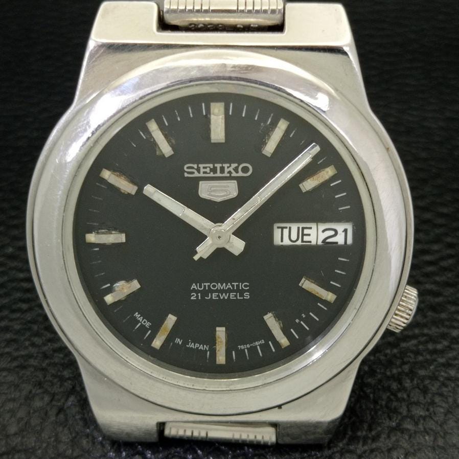 Genuine Vintage Seiko 5 Automatic 7s26a Japan Mens Day/date Original ...