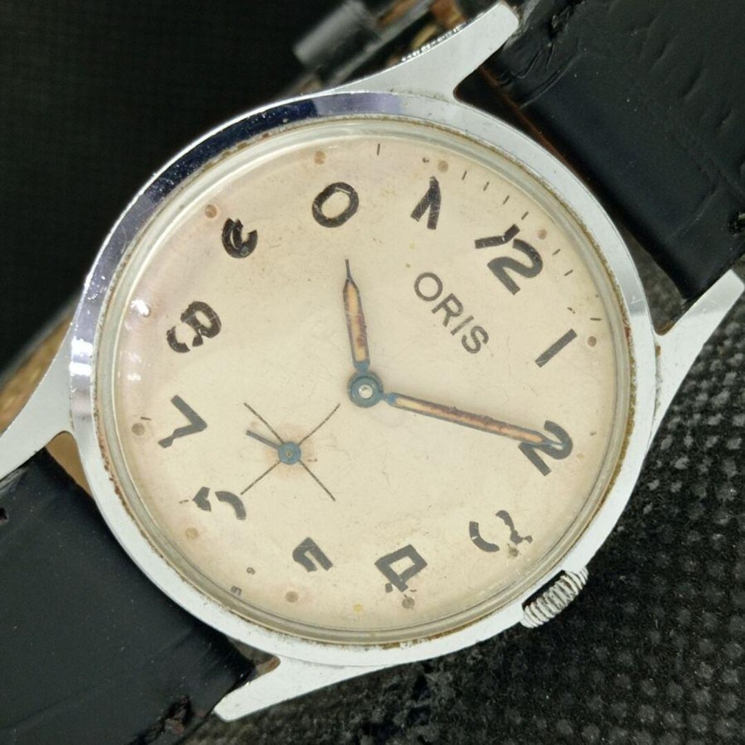 Rare Vintage Oris Winding Original Dial Swiss Mens Slim Subsecond Watch 671 Kif A425522-1 - Etsy