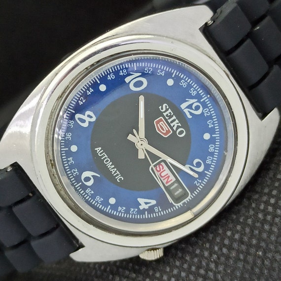 Rare old Vintage Seiko 5 automatic 6119c japan mens d… - Gem