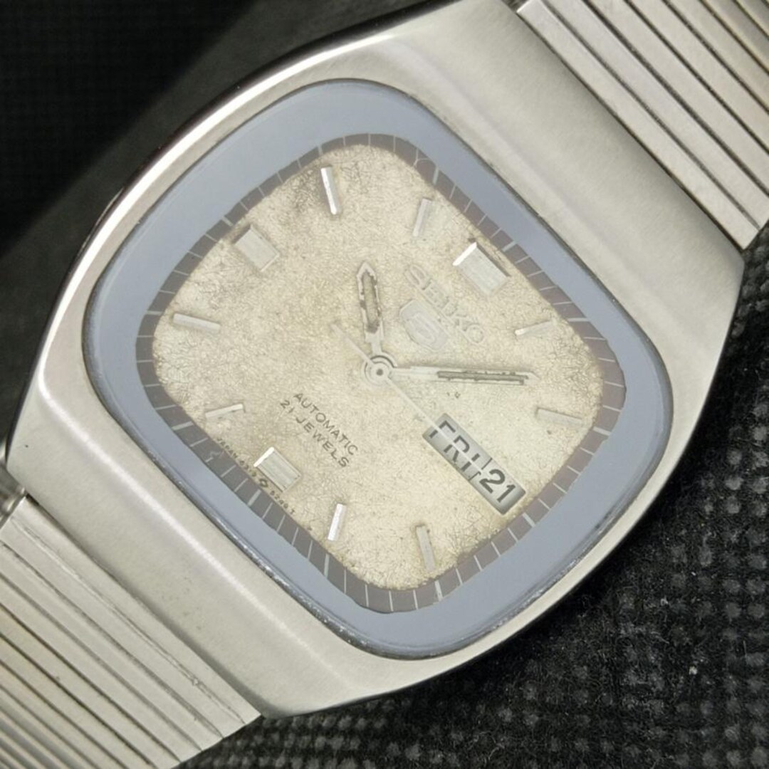 Japan Seiko 5 Automatic 6319a Mens Vintage Original Dial Day/date Watch ...