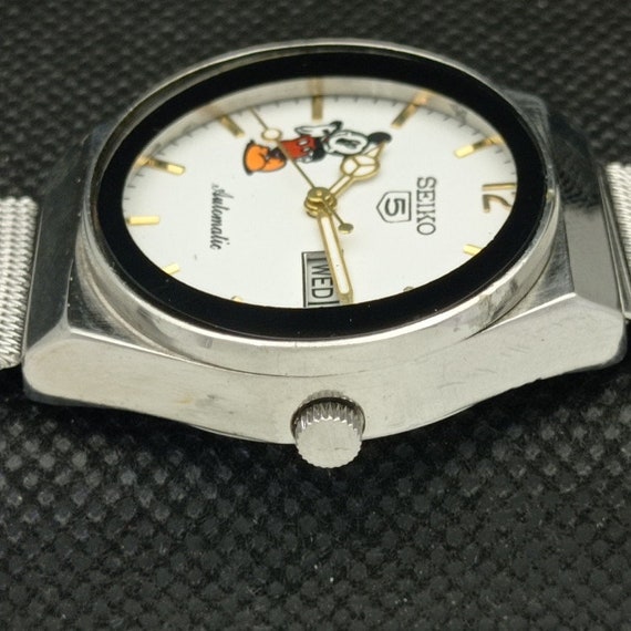 Vintage Seiko 5 cartoon dial automatic 6309a Japan me… - Gem