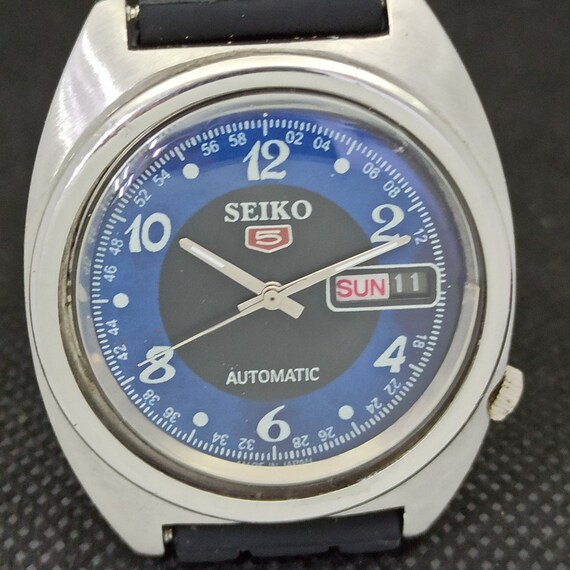 Rare old Vintage Seiko 5 automatic 6119c japan mens d… - Gem