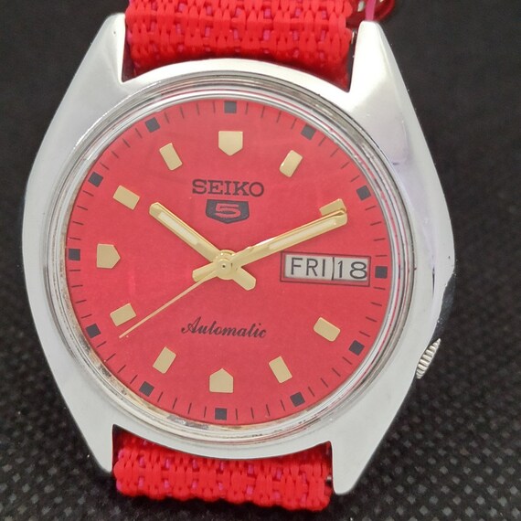 Rare old Vintage Seiko 5 automatic 7009a japan mens d… - Gem