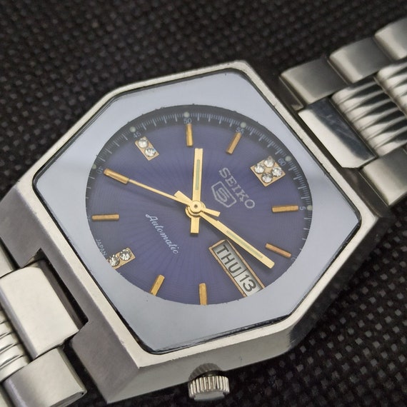 Genuine Vintage Seiko 5 automatic 6309a japan mens da… - Gem