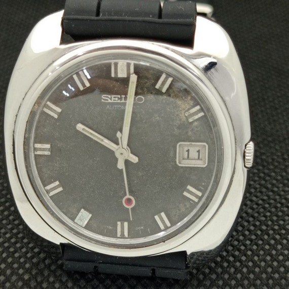 Vintage Seiko automatic 7005a Japan mens date origina… - Gem