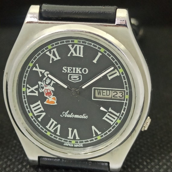 Rare old Vintage Seiko 5 cartoon dial automatic japan… - Gem