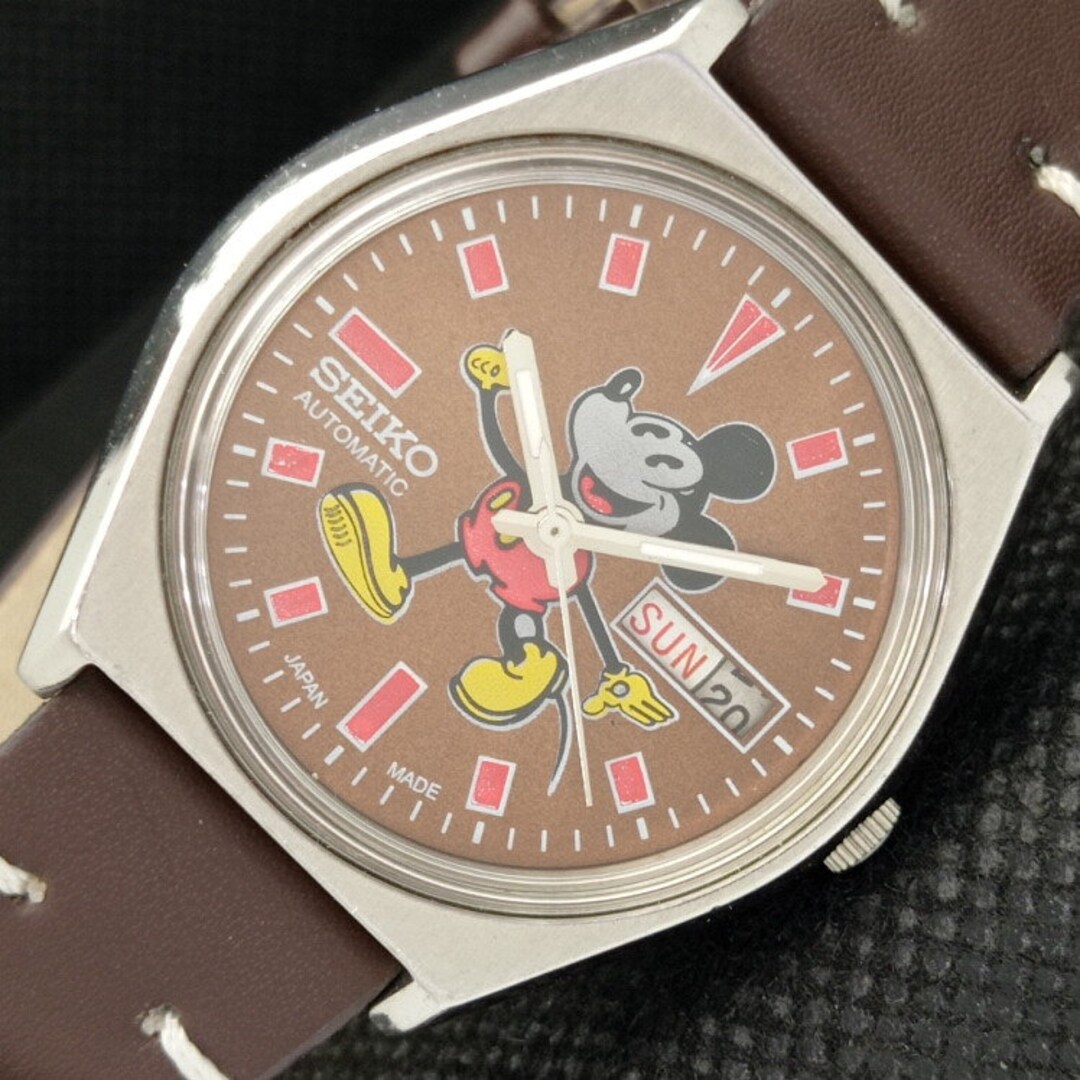 Vintage Seiko Cartoon Dial Automatic 6119c Japan Mens Day/date Brown ...