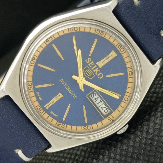 Rare old Vintage Seiko 5 automatic 7009a japan mens d… - Gem