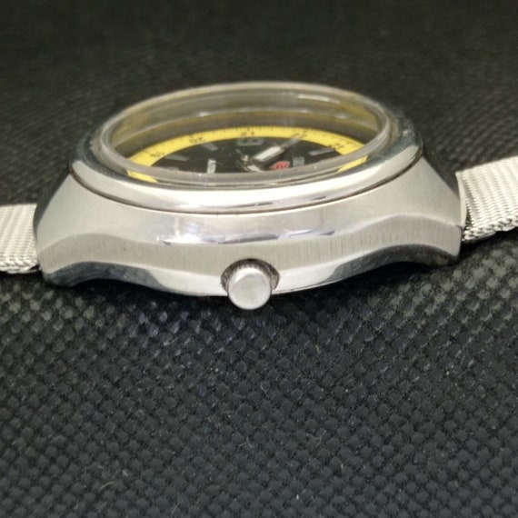 Rare Vintage Seiko 5 automatic 6319a japan mens day/d… - Gem