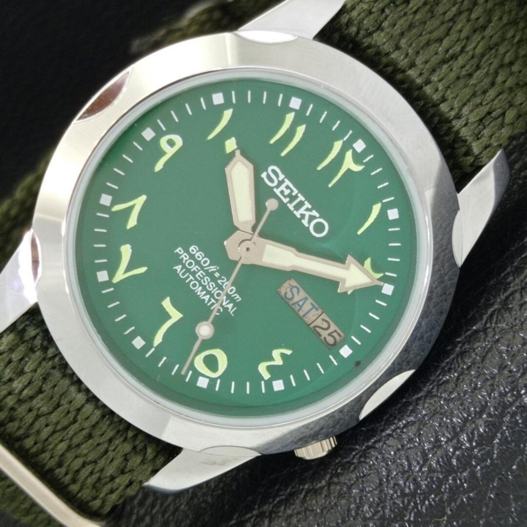 Vintage Refurbished Seiko Automatic 7009a Japan Mens Day/date Arabic ...