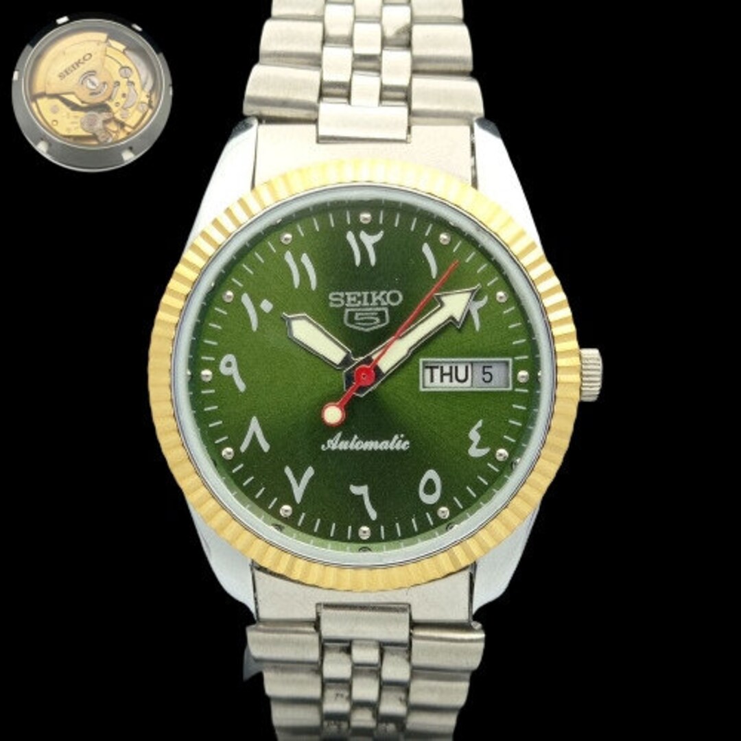 Vintage Seiko 5 Automatic President Transparent Japan Mens Day/date ...