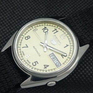 Vintage Seiko 5 Automatic 7s36a Japan Mens Day/date Watch 608i-a316874 ...