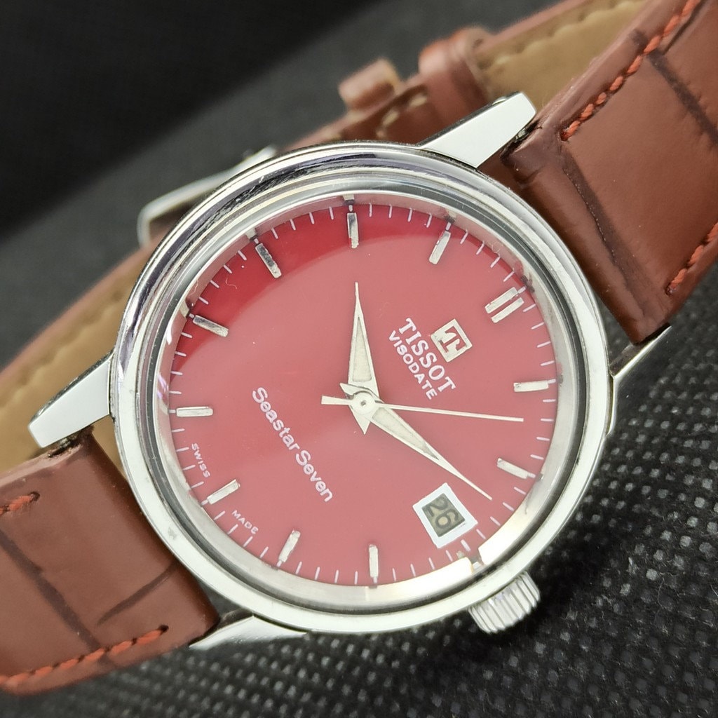 Vintage Tissot Visodate Seastar Seven 782 Winding Swiss Men Vintage Tissot Visodate Seastar Seven 782 Winding Swiss Men
