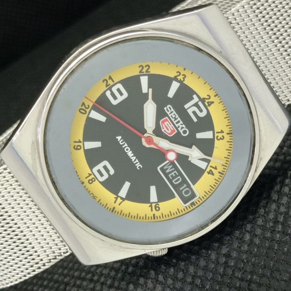 Rare old Vintage Seiko 5 automatic 7009a japan mens d… - Gem