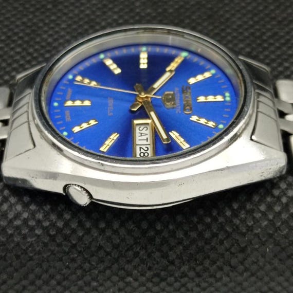 Genuine Vintage Seiko 5 Automatic 6309a Japan Mens Da… - Gem