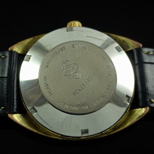 Vintage Sandoz Polemaster Automatic 25j Swiss Mens Date Wrist Watch ...