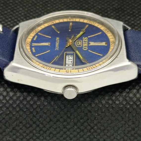 Rare old Vintage Seiko 5 automatic 7009a japan mens d… - Gem