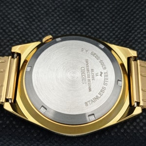 Vintage Refurbished Seiko 5 Automatic 6309a Japan Mens Day/date Gold ...