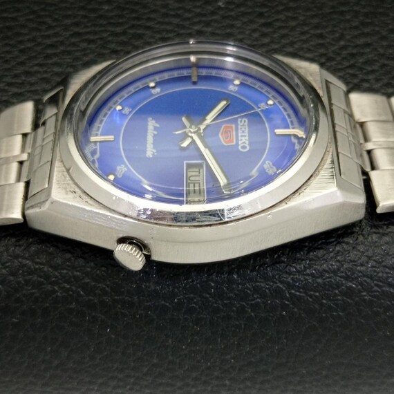 Genuine Vintage Seiko 5 Automatic 7009a Japan Mens Da… - Gem