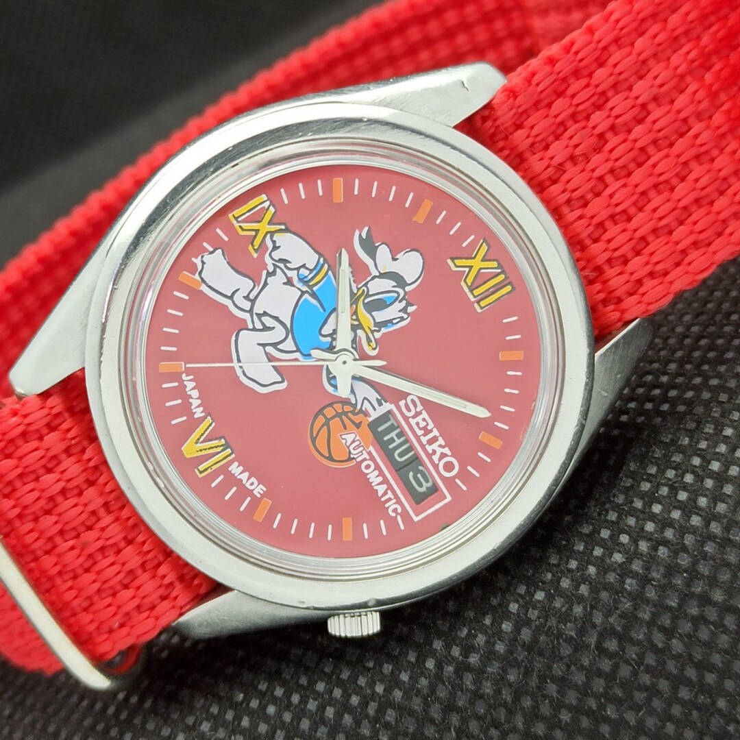 Old Vintage Seiko 5 Automatic 6319a Japan Mens Day/date Red - Etsy