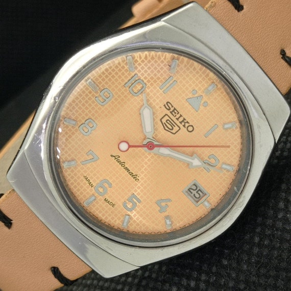 Vintage Seiko automatic 7005a Japan mens date origina… - Gem