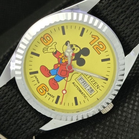 Vintage refurbished Citizen automatic cartoon dial 82… - Gem