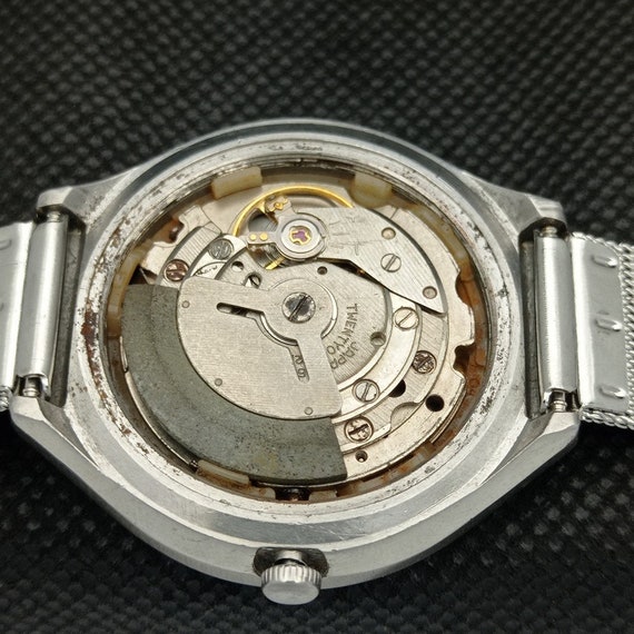 Rare Vintage Seiko 5 automatic 6319a japan mens day/d… - Gem