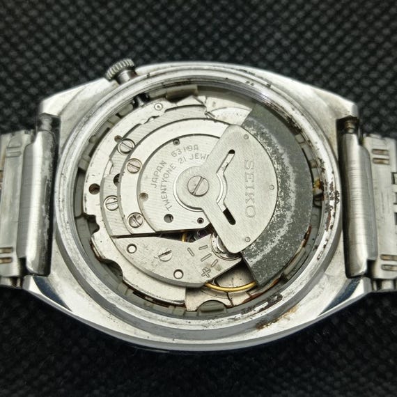 Japan Seiko 5 Automatic 6319a Mens Vintage Original d… - Gem