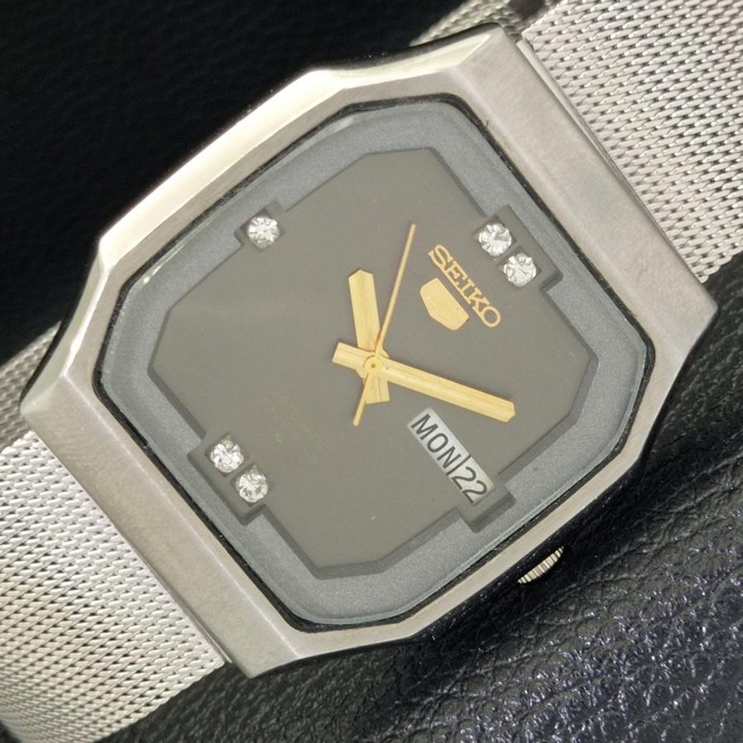 Vintage Seiko 5 Japan Mens Day/date 6349a Automatic Original Dial Wrist ...