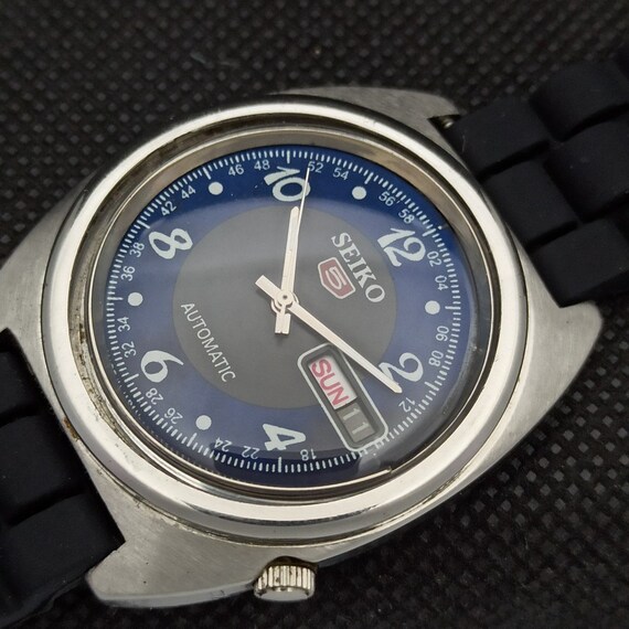 Rare old Vintage Seiko 5 automatic 6119c japan mens d… - Gem