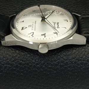 Genuine Vintage Hmt Janata Hand-winding Indian Mens Arabic Silver Dial ...