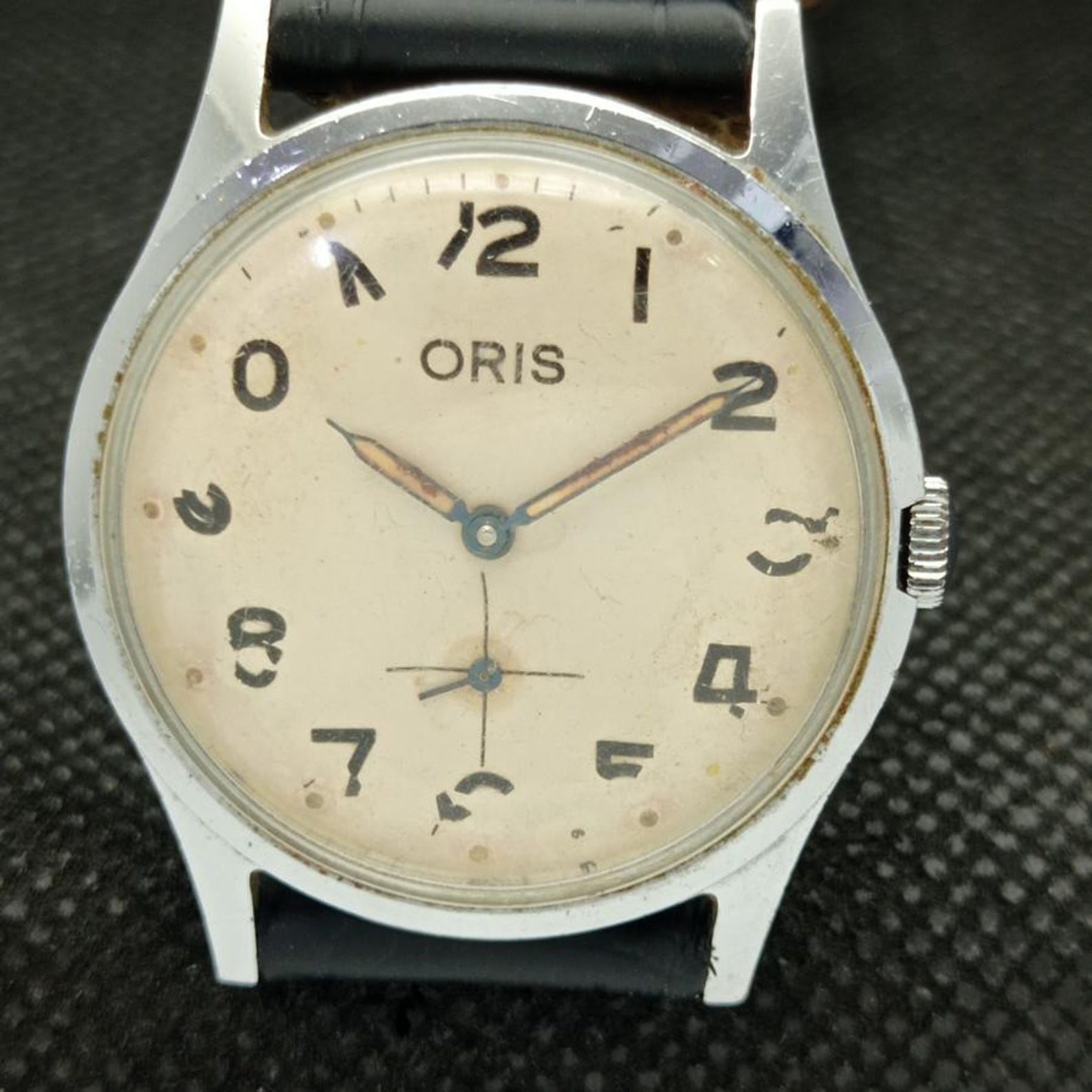 Rare Vintage Oris Winding Original Dial Swiss Mens Slim Subsecond Watch 671 Kif A425522-1 - Etsy