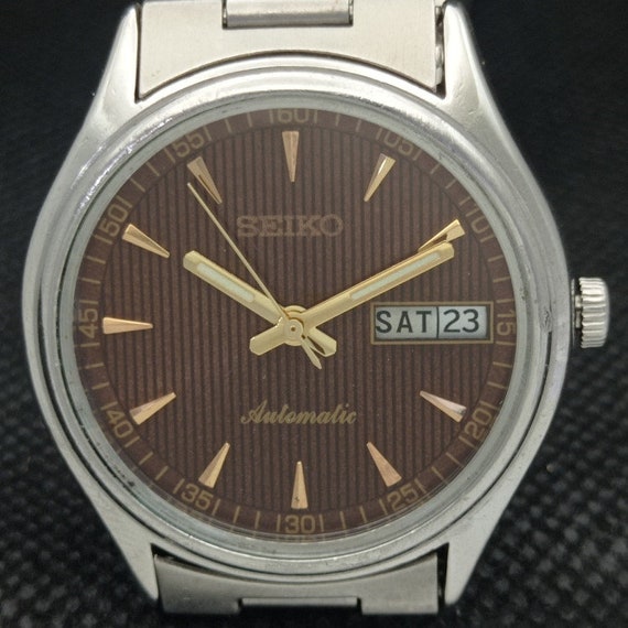 Genuine vintage Seiko automatic 6309a Japan mens d/d … - Gem