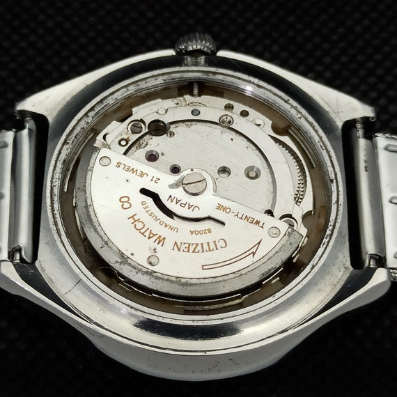 Rare Vintage Citizen automatic 8200 japan mens day/da… - Gem Rare Vintage Citizen automatic 8200 japan mens day/da… - Gem