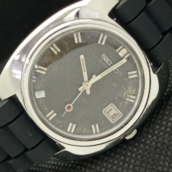 Vintage Seiko automatic 7005a Japan mens date origina… - Gem
