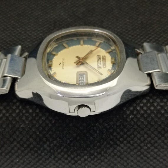 Antique Seiko 5 Actus automatic 7019a mens Japan day/… - Gem