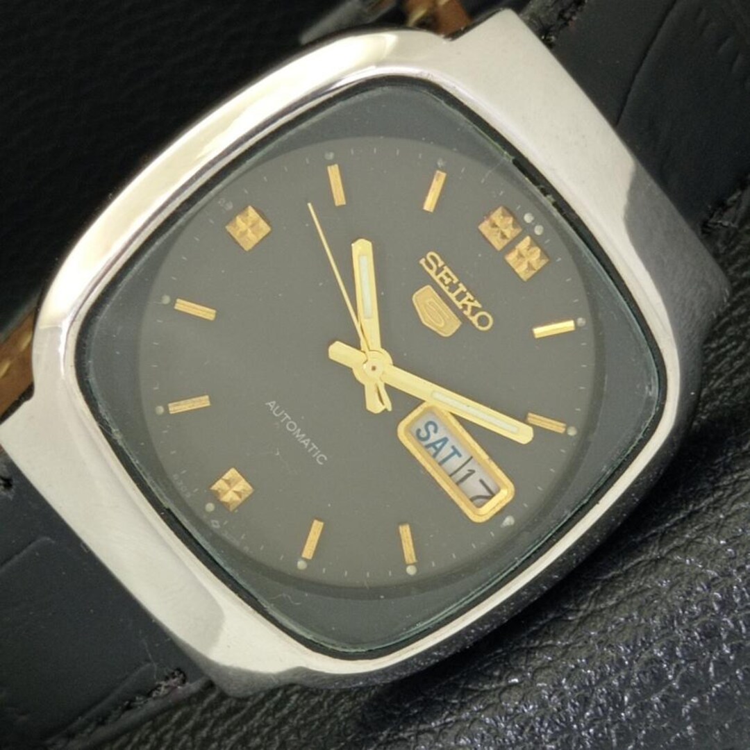 Japan Vintage Seiko 5 Automatic 7005a Mens Day/date Original Dial Wrist ...