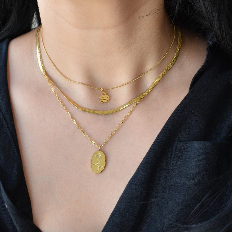 3 Piece Necklace - Etsy