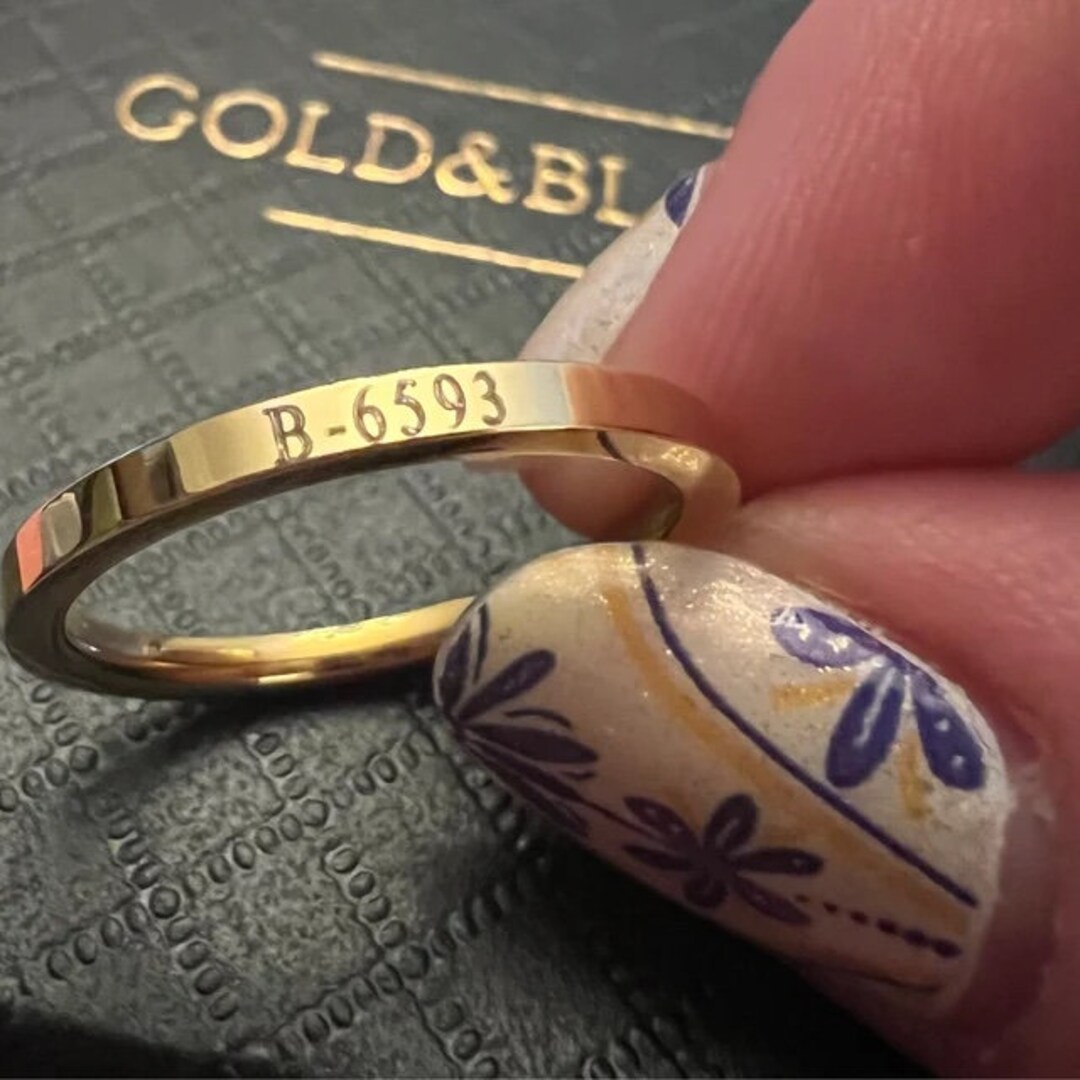 Engraved Personalized Gold Filled Band Rings · Flat Ring · Personalized ...