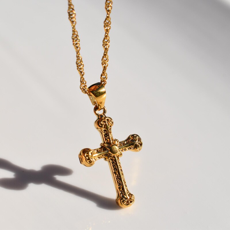 Cross Necklace - Etsy