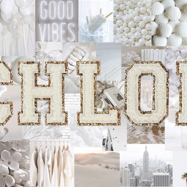 Custom Preppy Desktop Collage - Etsy