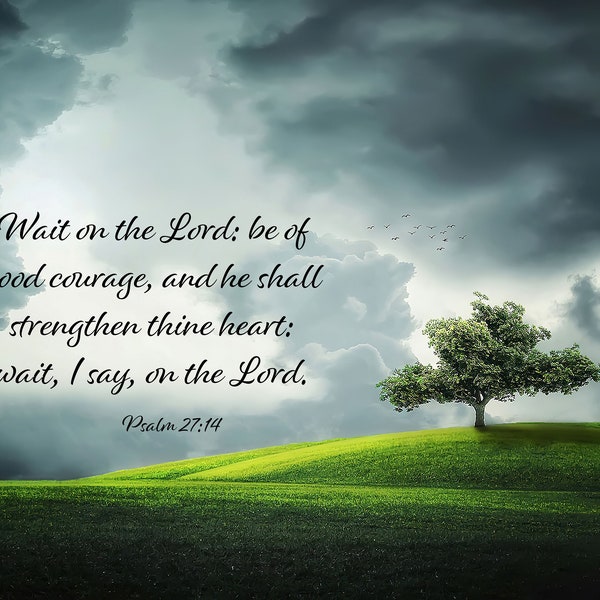 Scripture on Canvas - Etsy