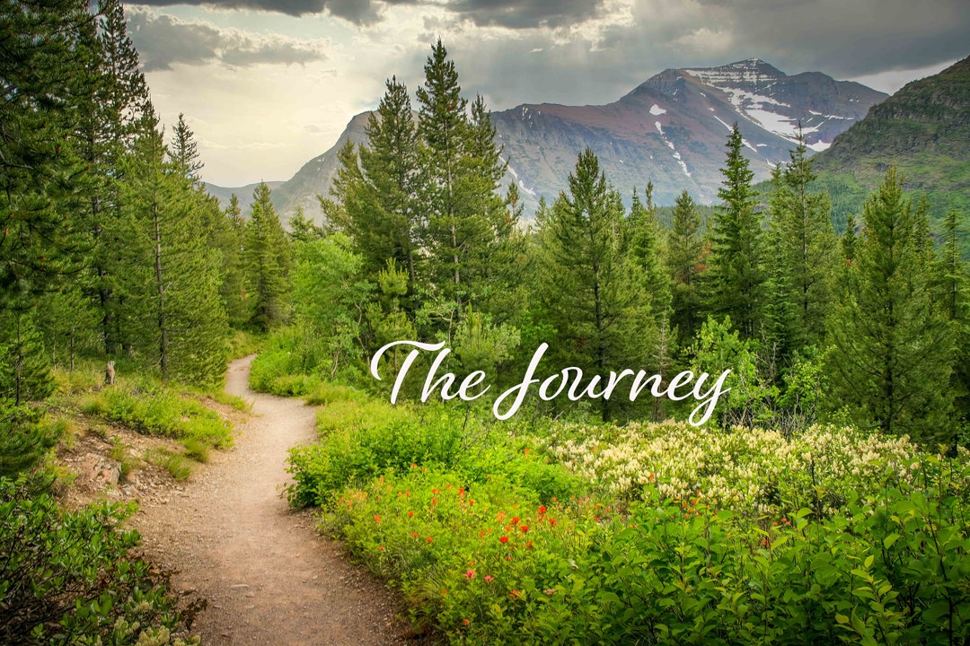 The Journey, Sprititual Journey, Mountain Path, Inspirational Poster ...