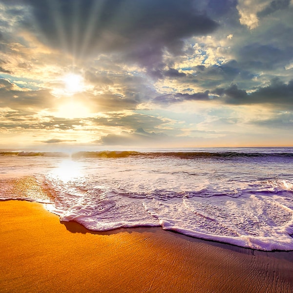 Sunrise Ocean - Etsy