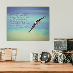 Isaiah 40-31, Mount up With Wings as Eagles, Christian Inspirational ...